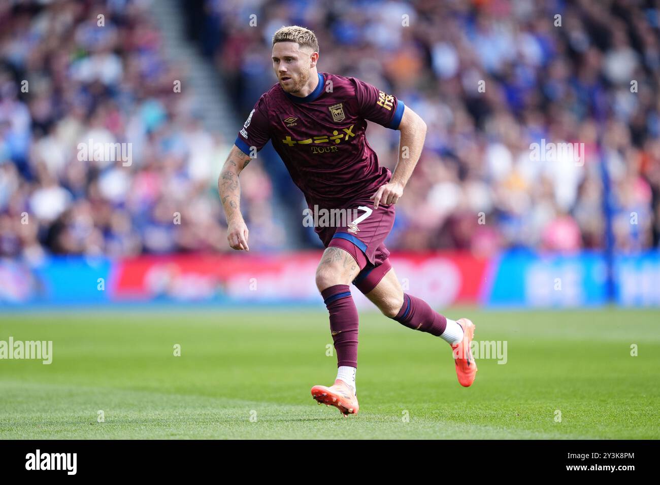 Ipswich Town's Wes Burns during the Premier League match at the ...