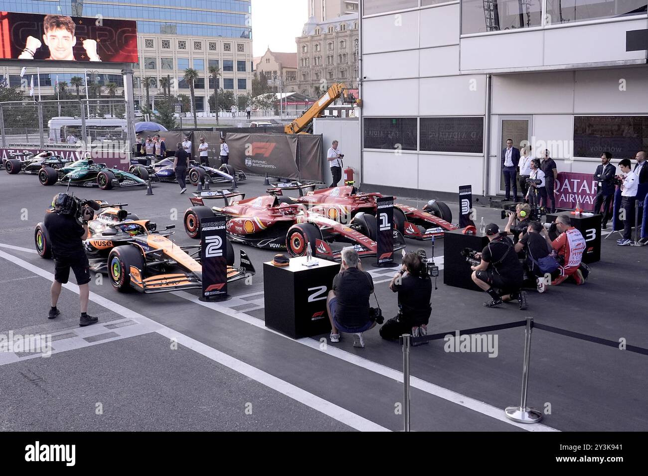 Baku, Azerbaijan. 14th Sep, 2024. Motorsport: Formula 1 World ...