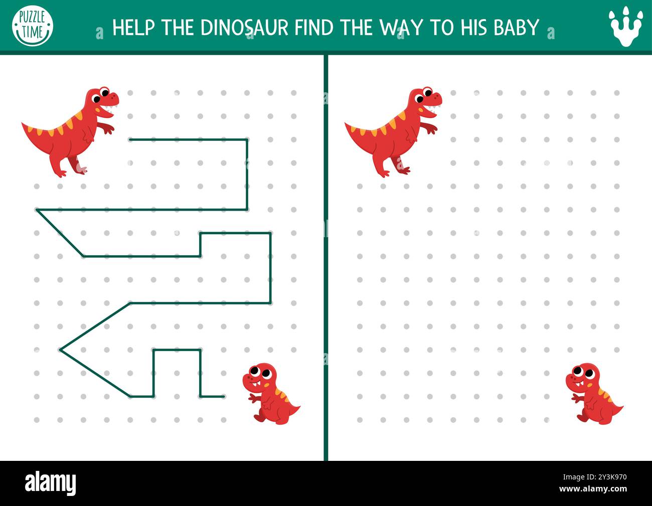 Dinosaur drawing, writing, tracing, space orientation activity for kids ...