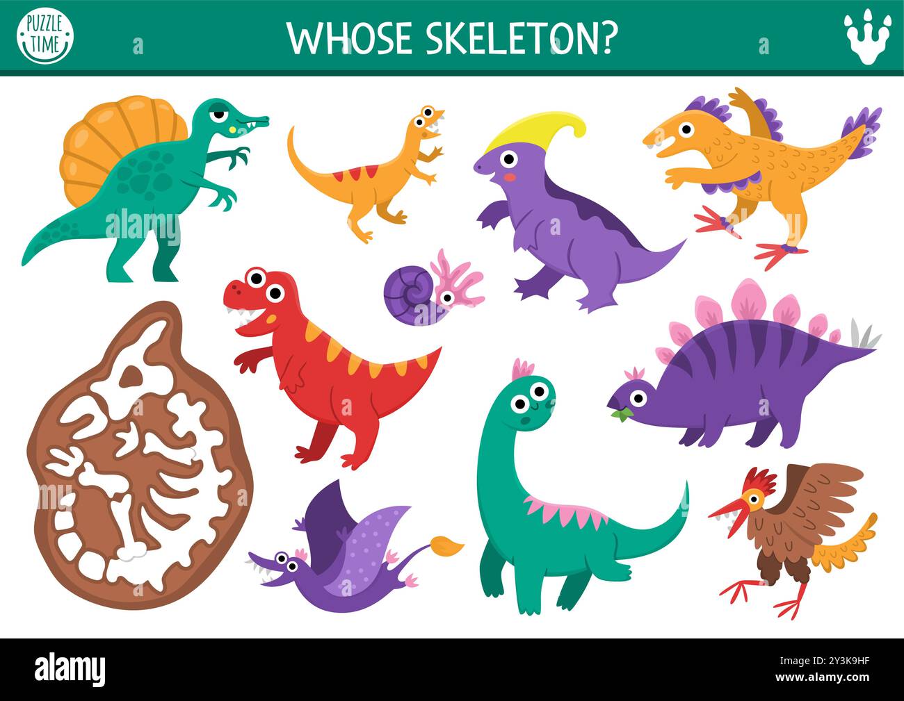 Triceratops skeleton Stock Vector Images - Alamy