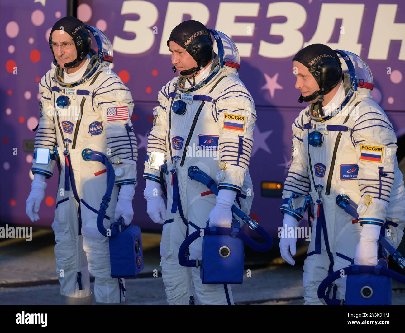 Baikonur, Kazakhstan. 11 September, 2024. NASA astronaut Don Pettit ...