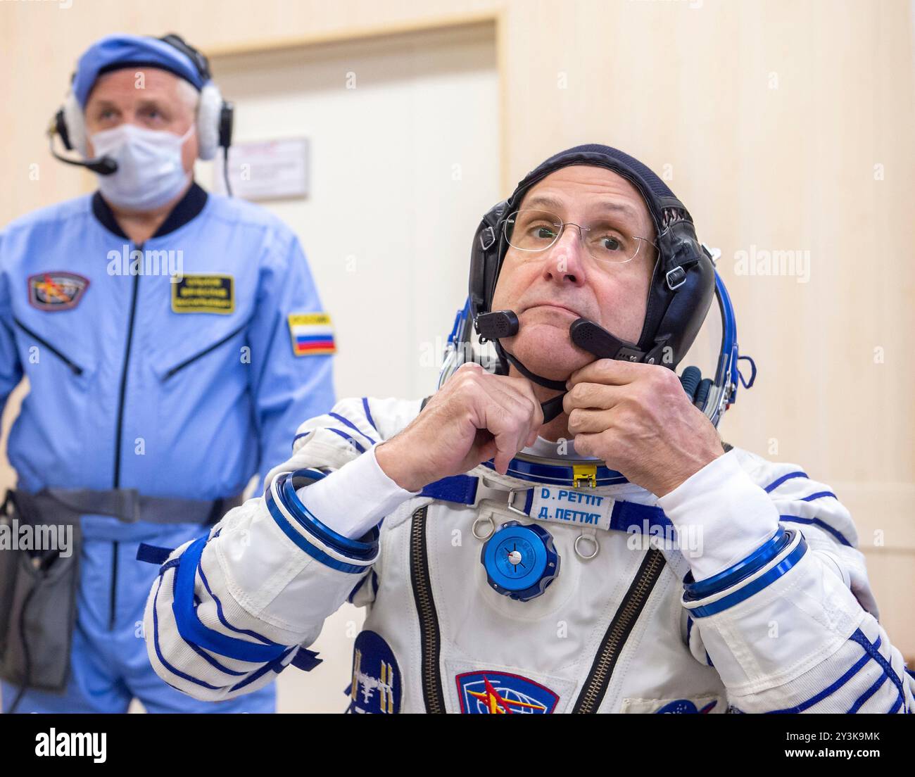 Baikonur, Kazakhstan. 11 September, 2024. NASA astronaut Don Pettit ...