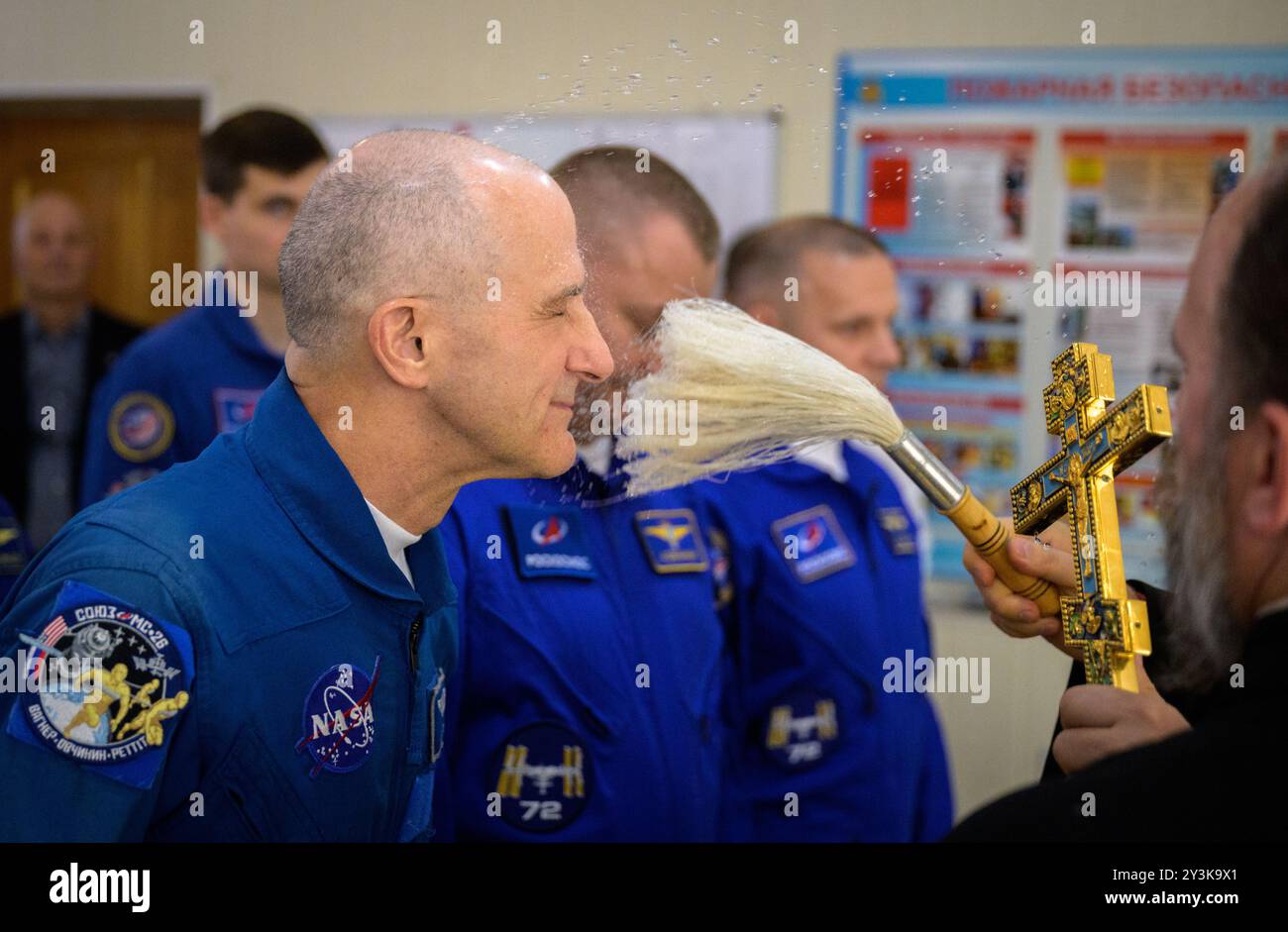 Baikonur, Kazakhstan. 11 September, 2024. NASA astronaut Don Pettit ...