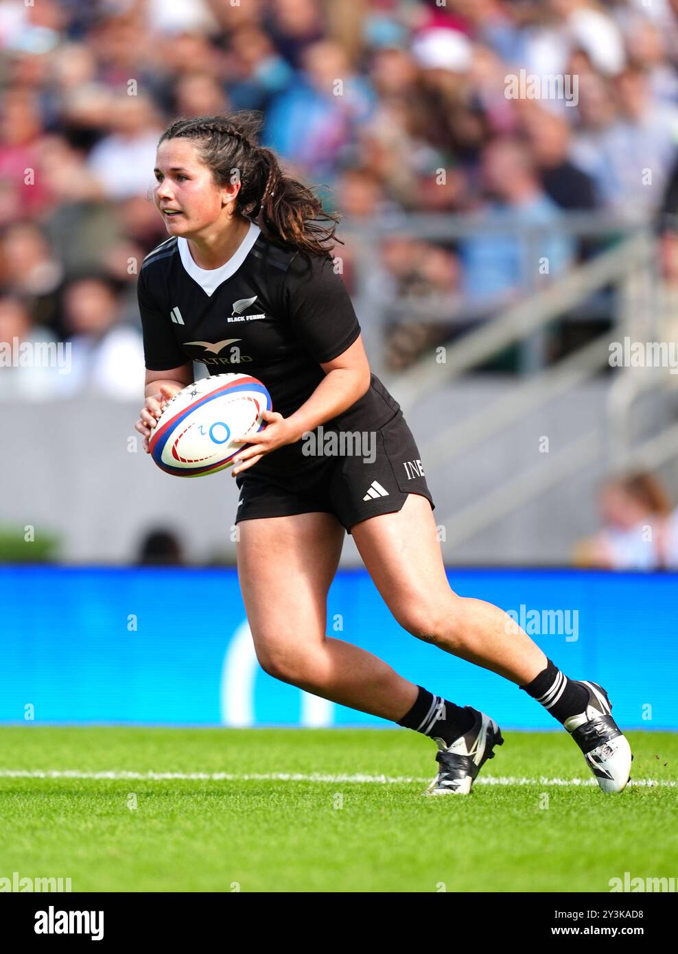 New Zealand's Hannah King during the Women's International match at Allianz Stadium, Twickenham ...