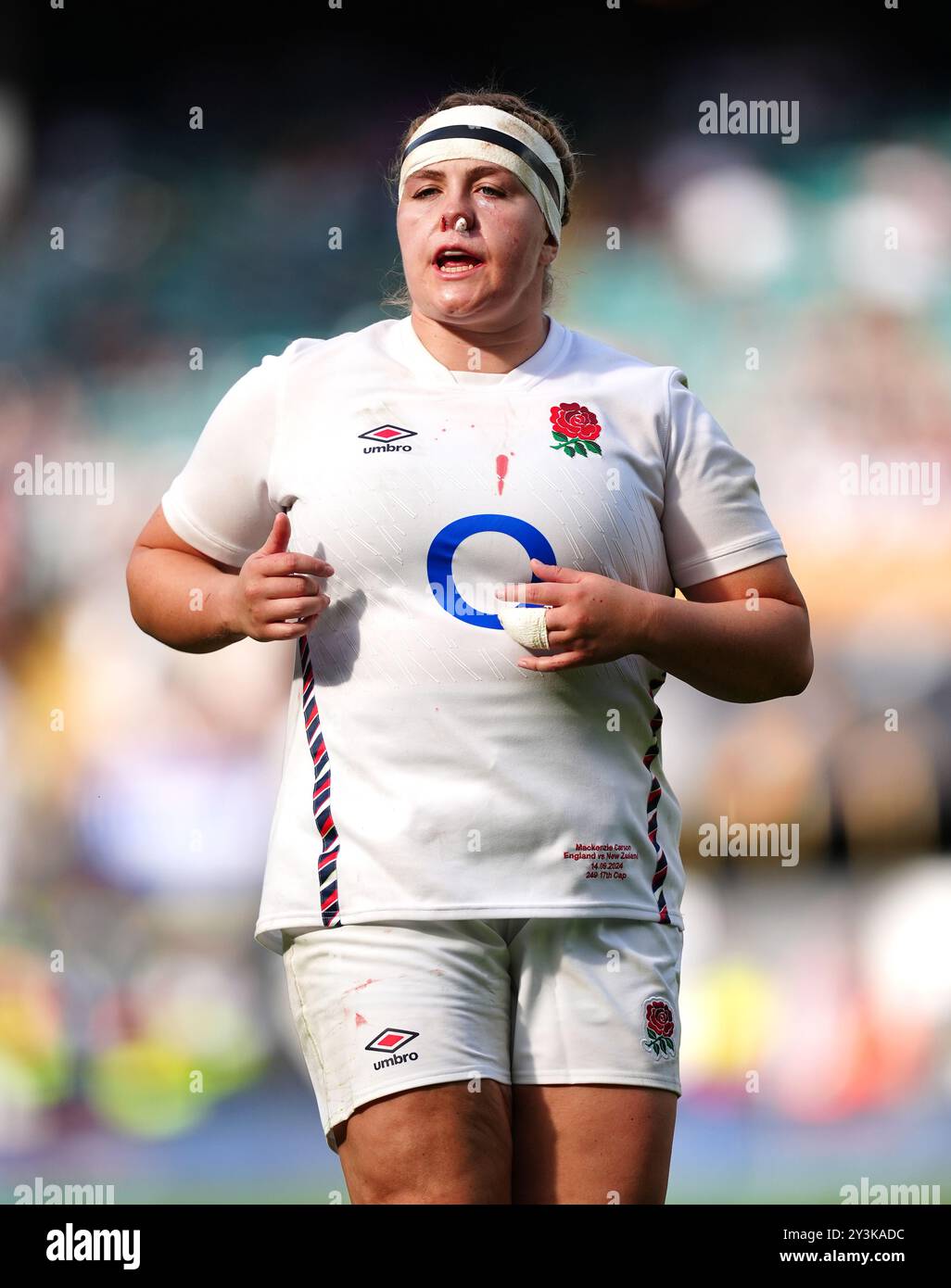 England's Mackenzie Carson during the Women's International match at ...