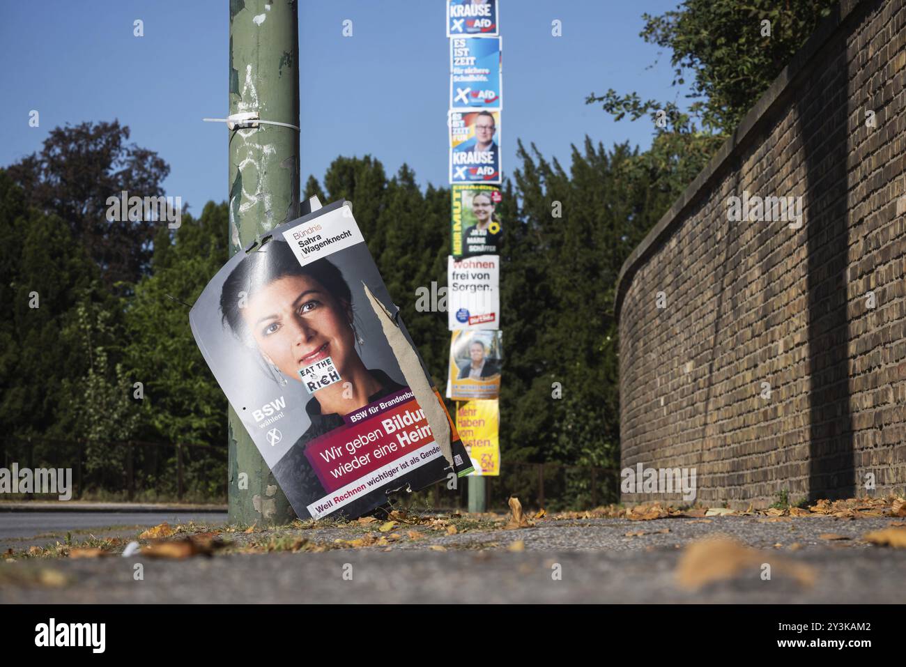 State election in Brandenburg 2024: The BSW Sahra Wagenknecht party ...