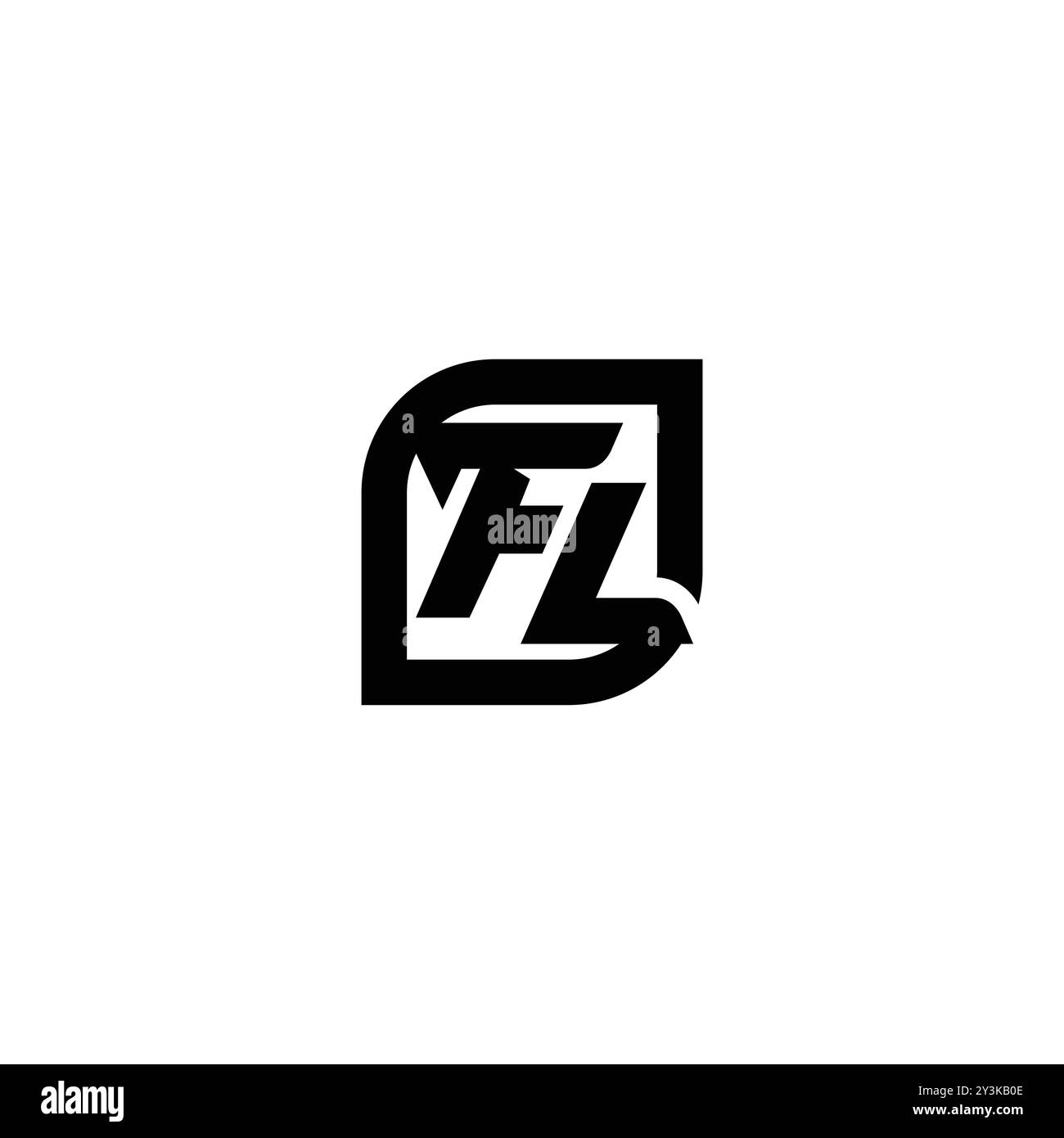 Fl modern logo Stock Vector Images - Alamy