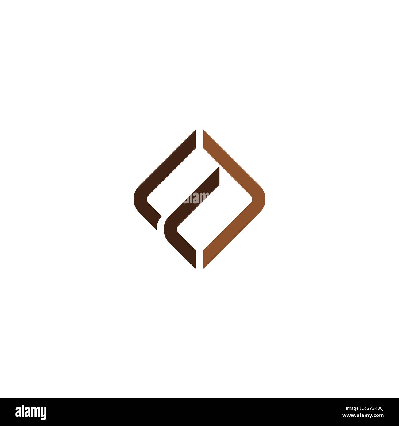 Simple initial letter FL logo concept design template. Vector ...