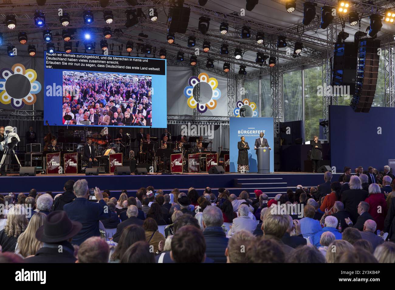William Samoei Ruto (President of the Republic of Kenya) and his woman ...