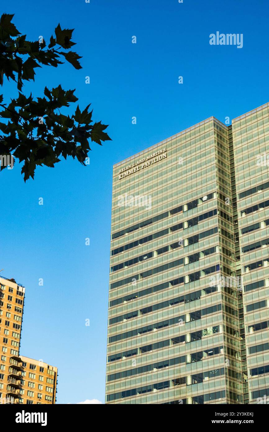 NYU Langone hospitals have a large vertical campus on first Avenue in ...