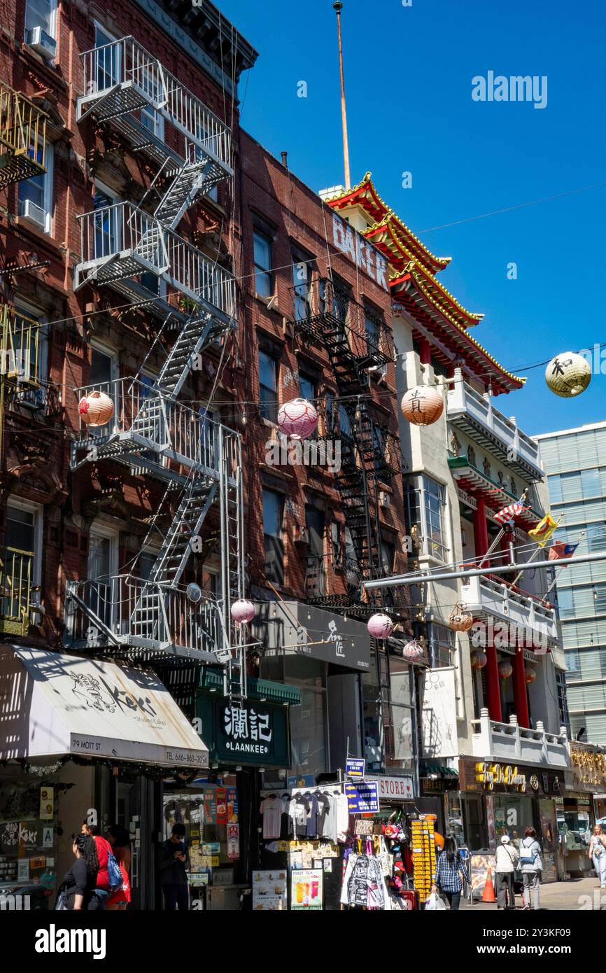 Chinatown is an ethnic neighborhood and tourist attraction, in lower ...