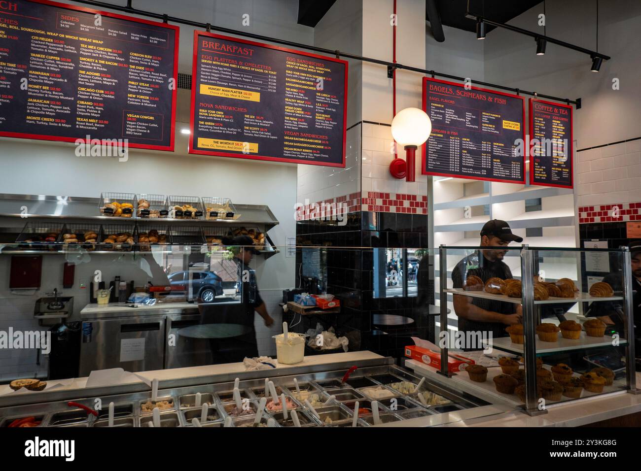 Utopia Bagels opened a Manhattan location on E. 34th St. in 2024 ...