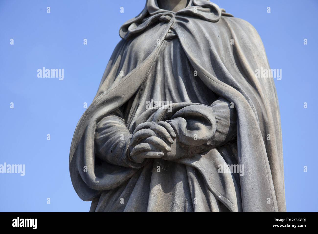 The Crucifix and Calvary, Charles Bridge, Prague Stock Photo - Alamy