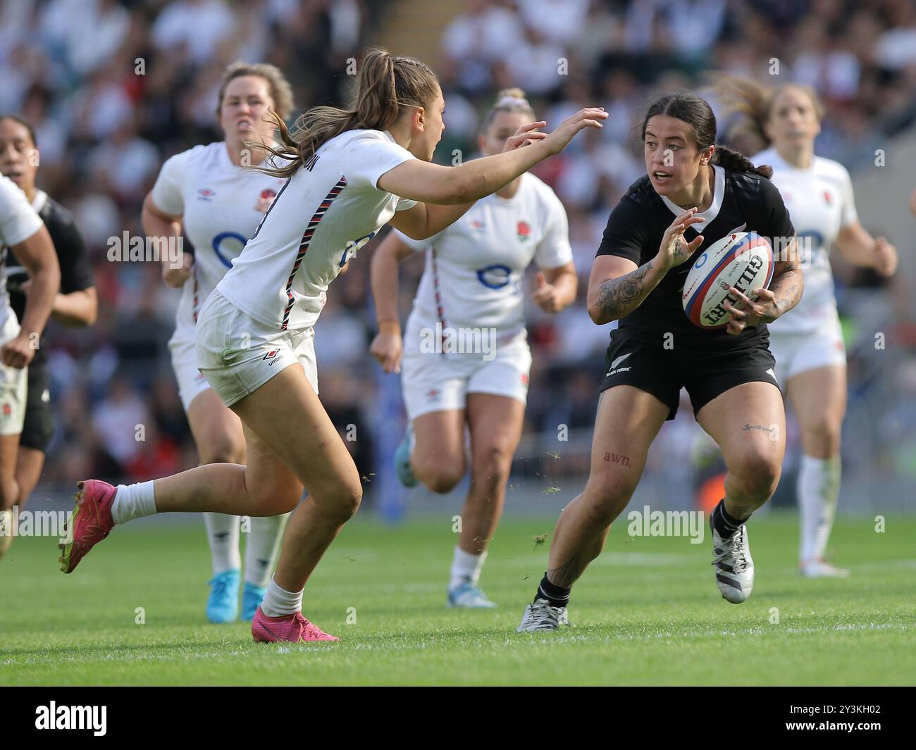 London, United Kingdom. 14 September, 2024. Katelyn Vaha'akolo of New ...