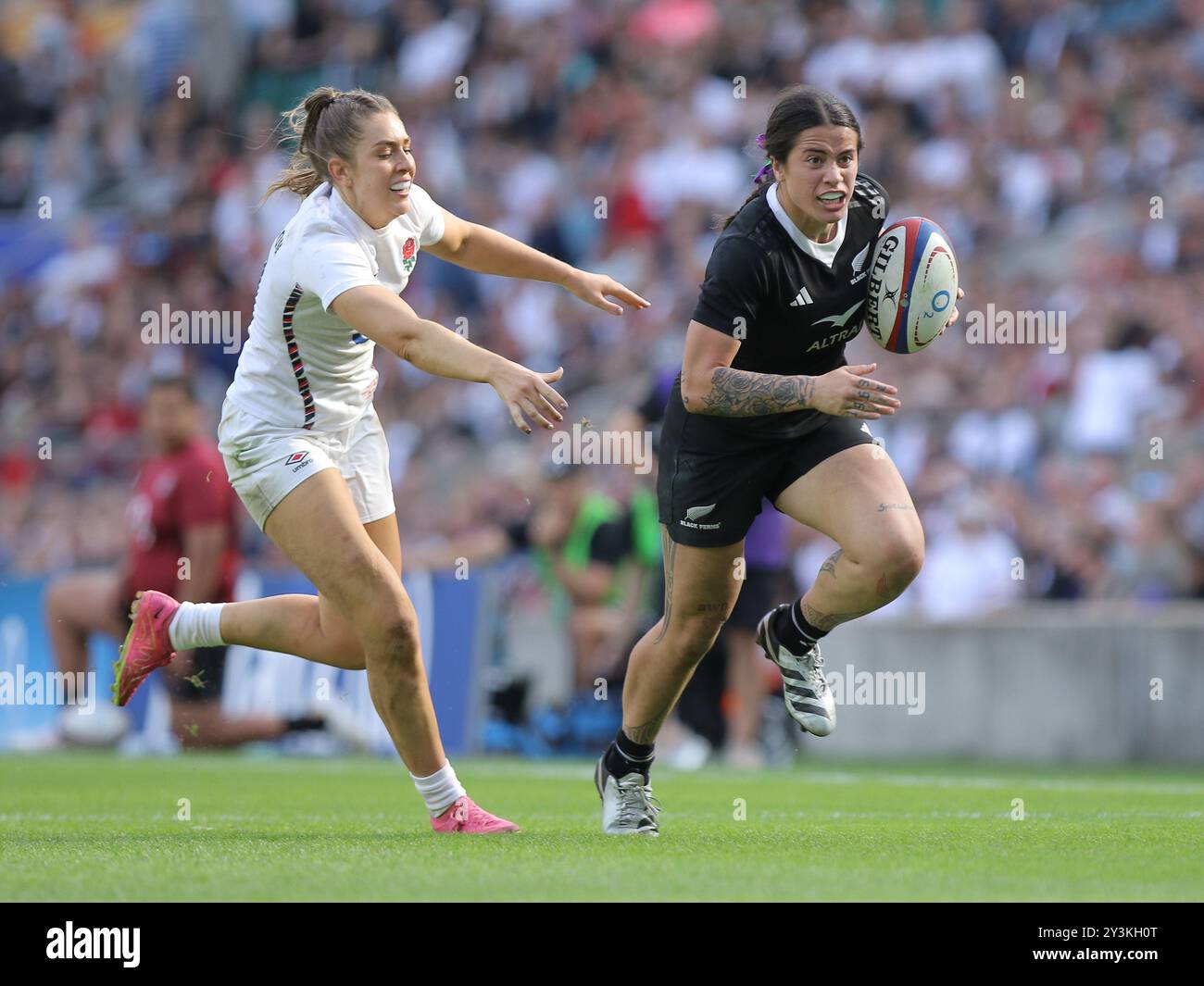 London, United Kingdom. 14 September, 2024. Katelyn Vaha'akolo of New ...
