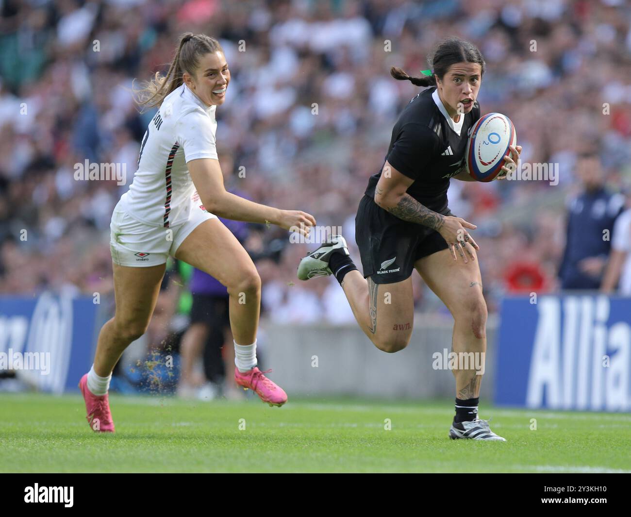 London, United Kingdom. 14 September, 2024. Katelyn Vaha'akolo of New ...