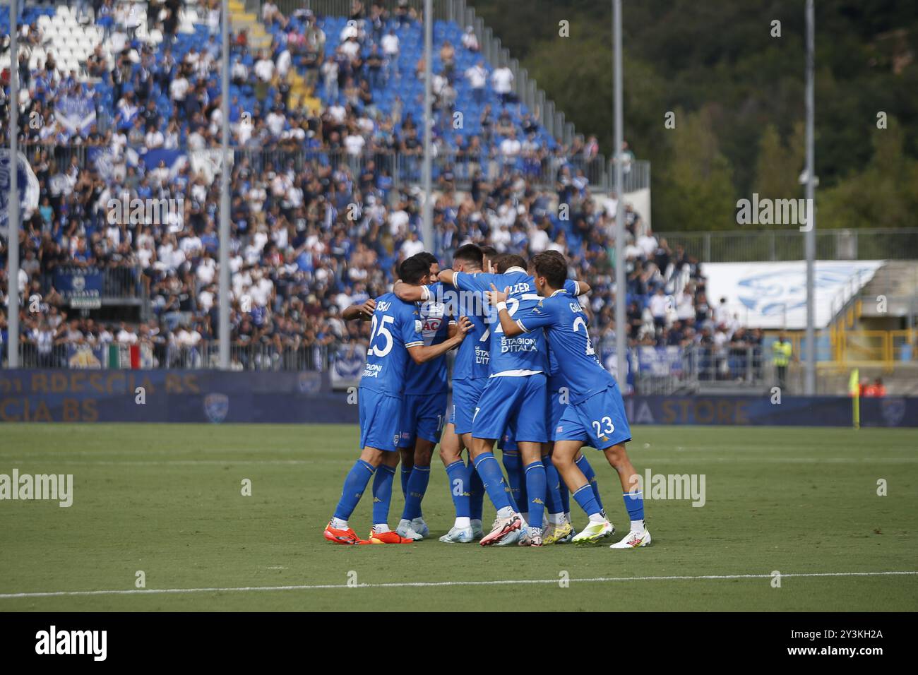 during Brescia Calcio vs Frosinone Calcio, 5Â° Serie B BKT 2024-25 game ...