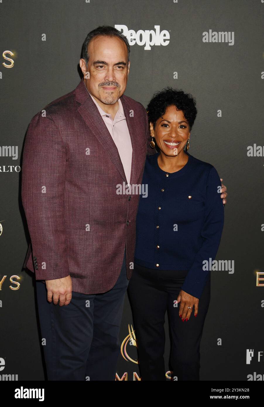 Beverly Hills, California, USA. 13th Sep, 2024. (L-R) David Zayas and ...