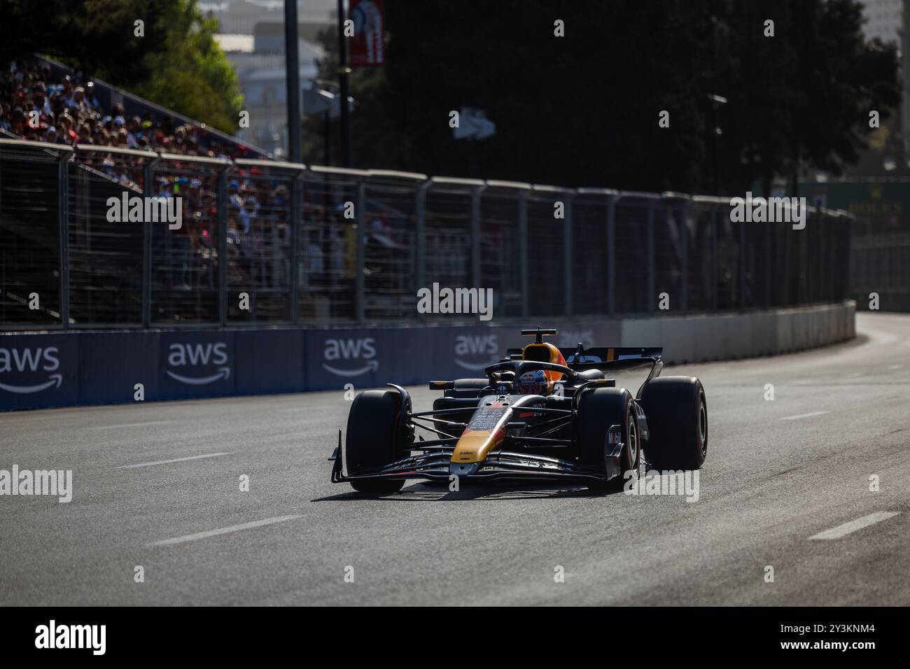 Baku City Circuit, Baku, Azerbaijan. 14.September.2024; Max Verstappen ...