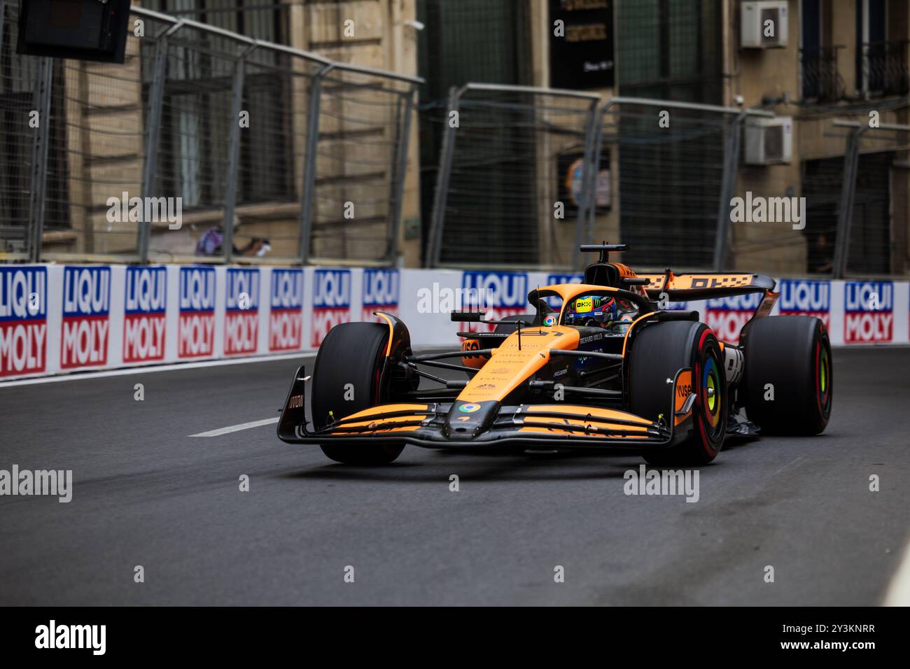 Baku City Circuit, Baku, Azerbaijan. 14.September.2024; Oscar Piastri ...
