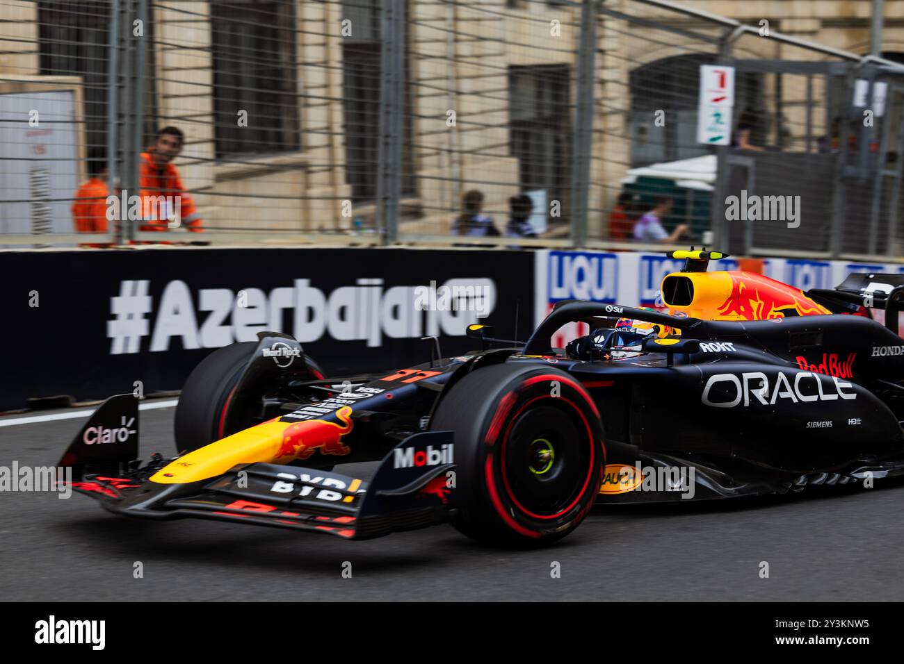 Baku City Circuit, Baku, Azerbaijan. 14.September.2024; Sergio Perez of ...