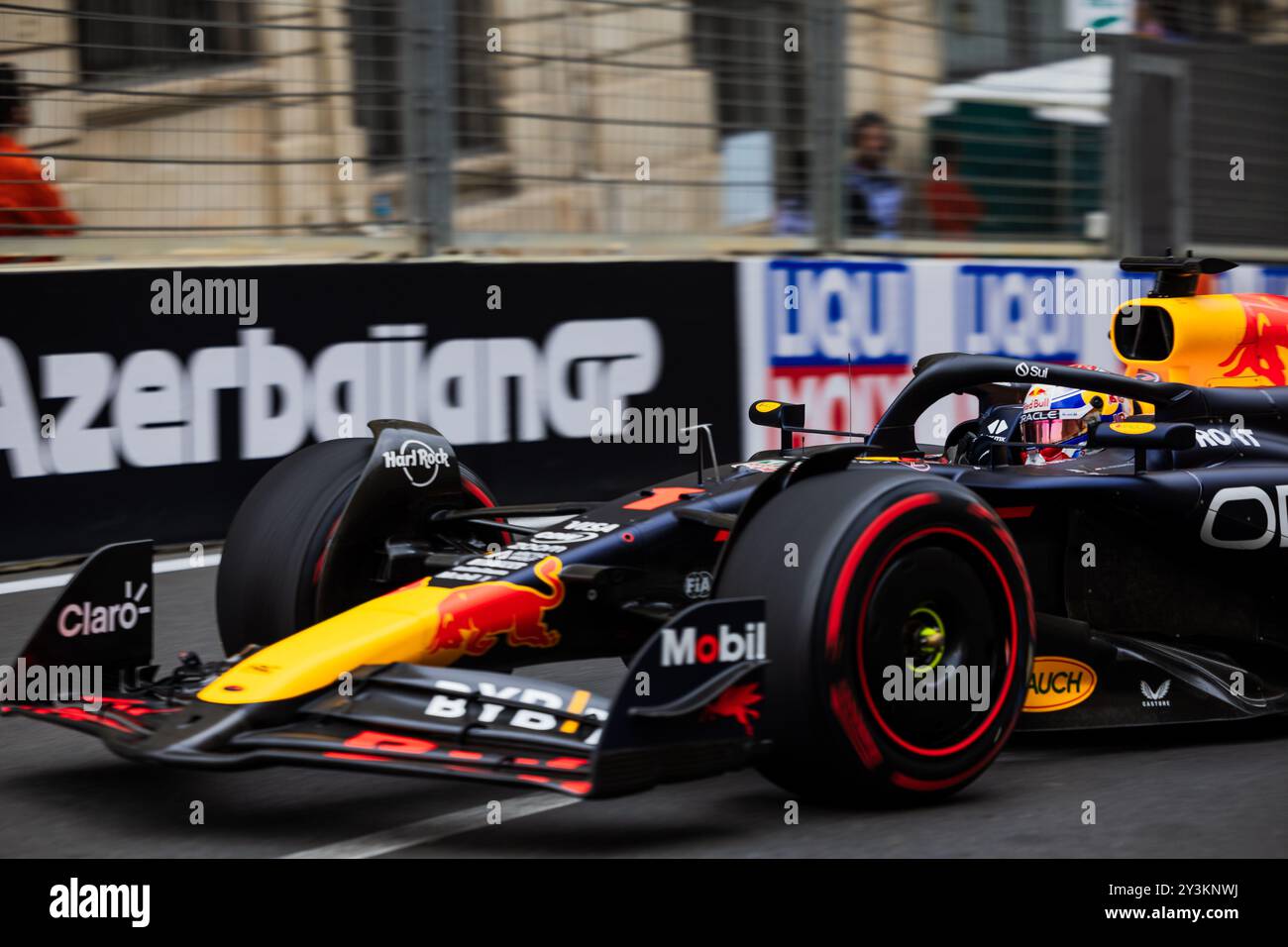 Baku City Circuit, Baku, Azerbaijan. 14.September.2024; Max Verstappen ...