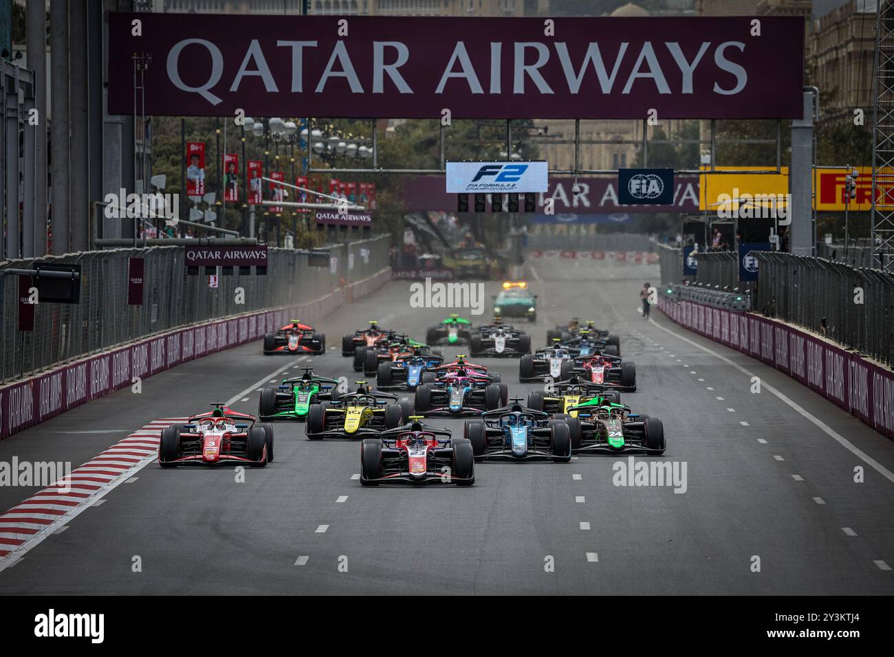 Start of the sprint race, departure 23 MANSELL Christian (aus), Trident ...