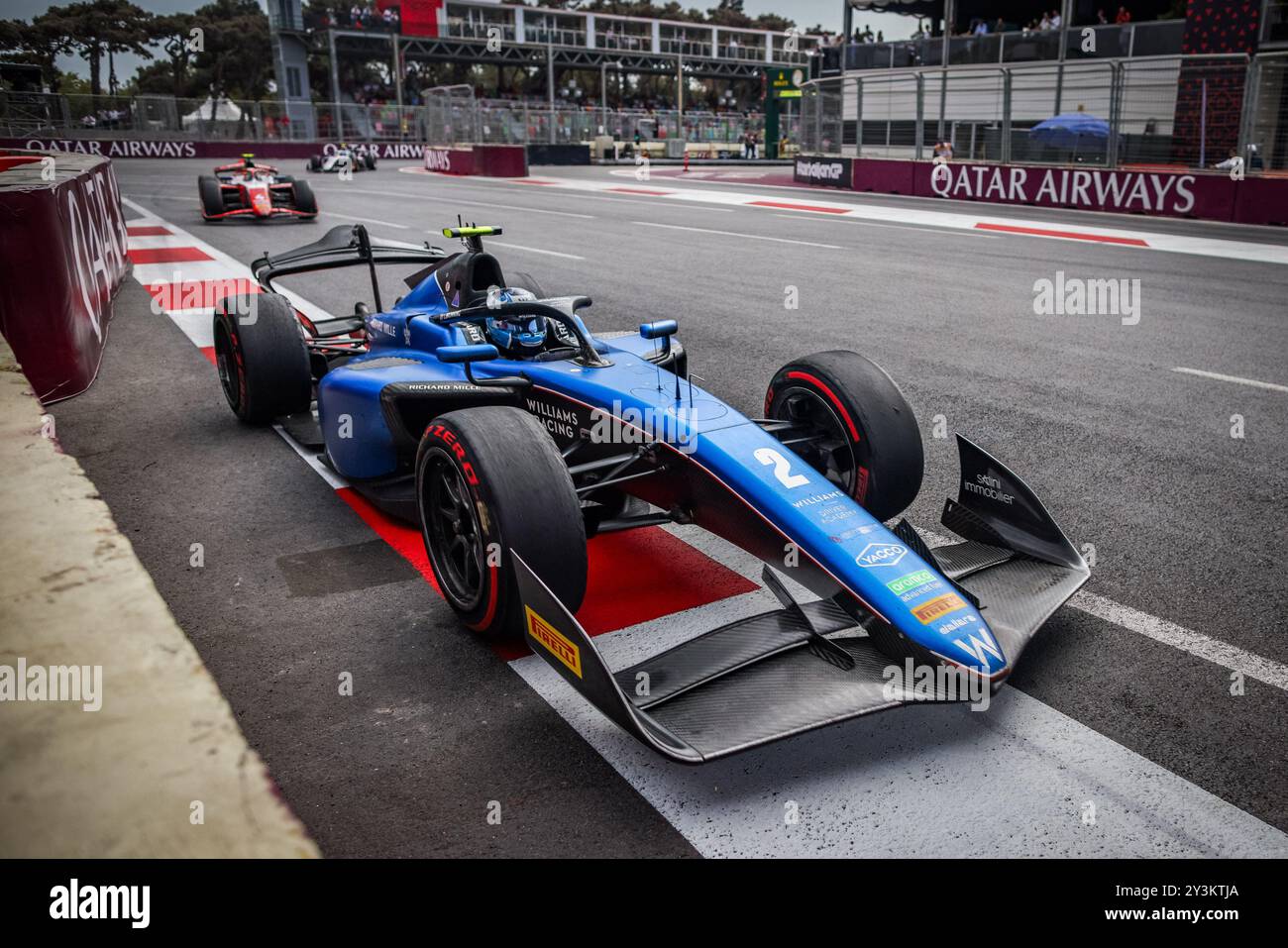 02 BROWNING Luke (gbr), ART Grand Prix, Dallara F2 2024, action during ...