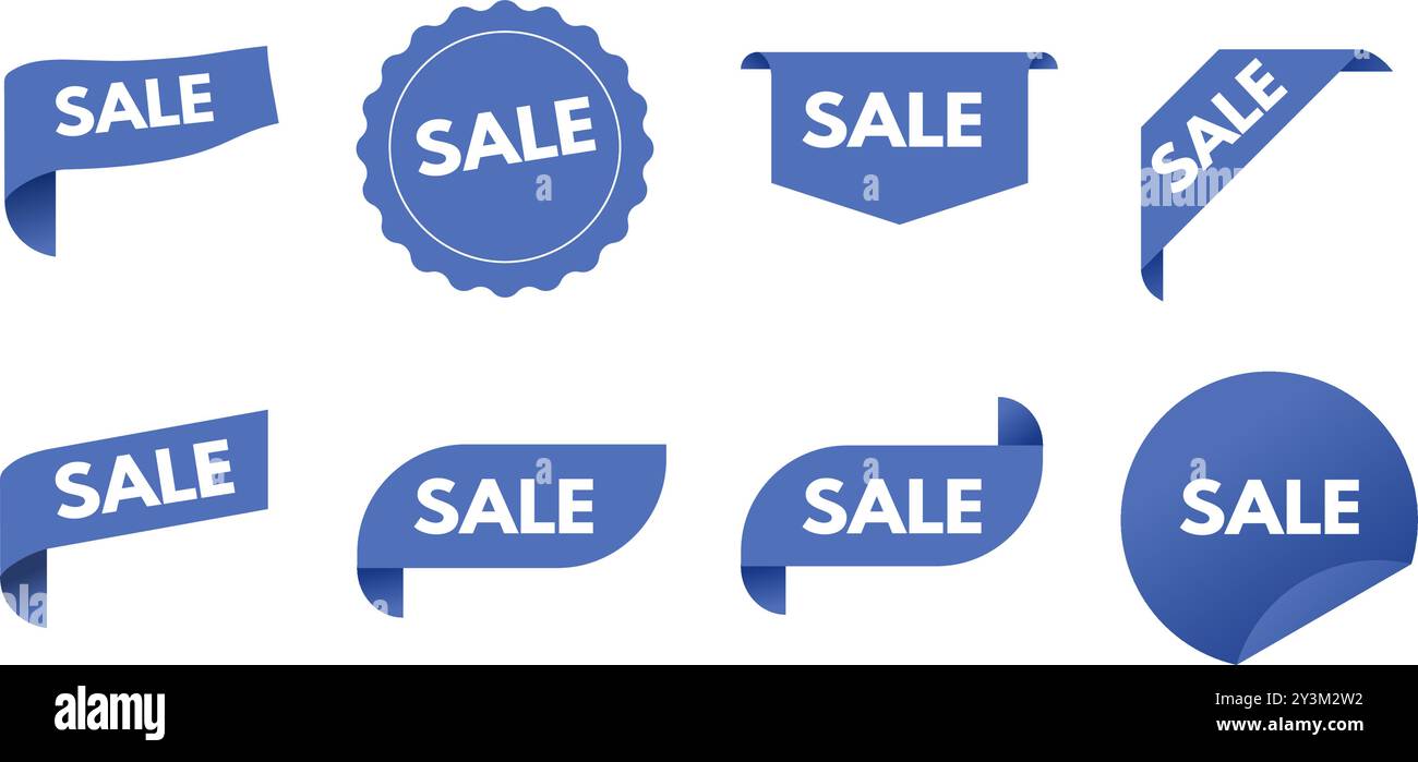 Free - set of red stickers, labels Stock Vector Image & Art - Alamy