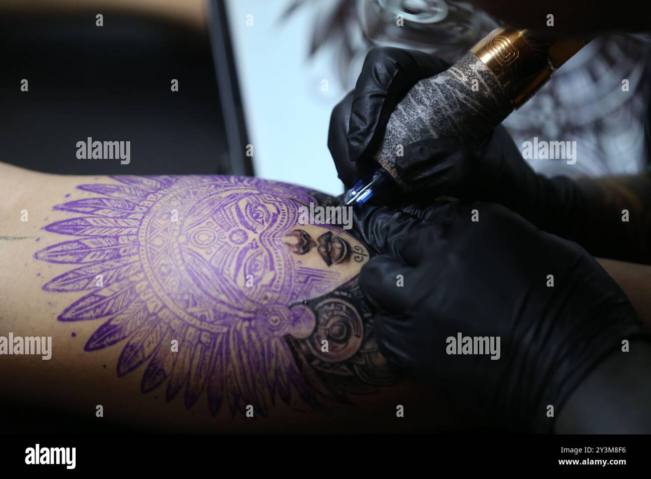 Himalayan tattoo convention hi-res stock photography and images - Alamy