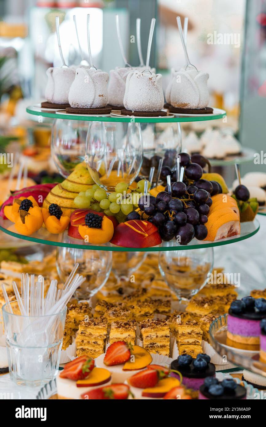 Exquisite Dessert Buffet: A Symphony of Delectable Treats and Fresh ...