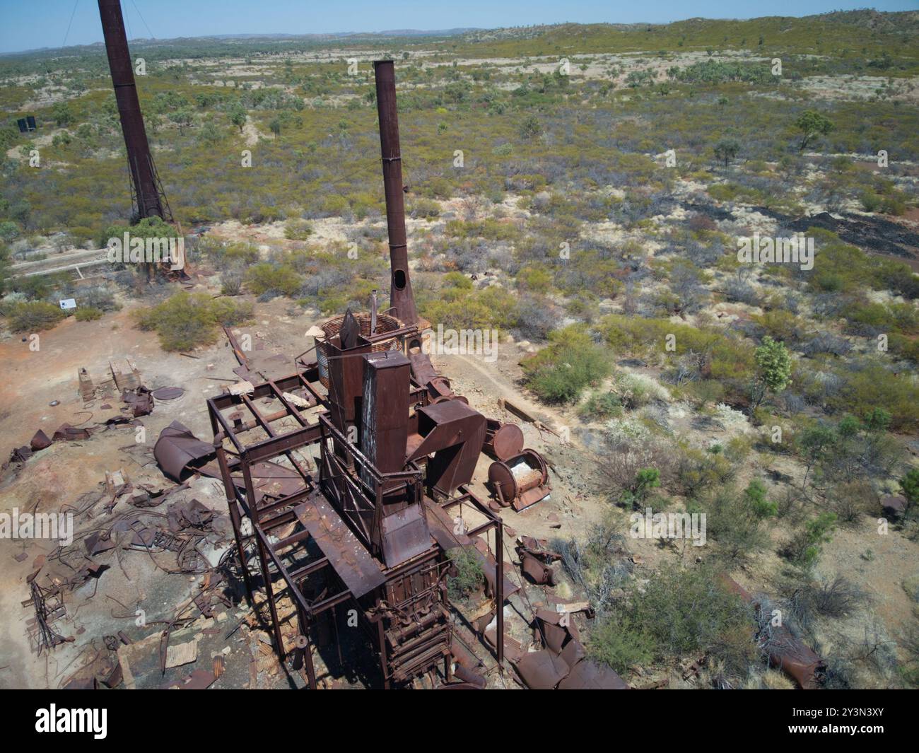 Kuridala copper smelter and mine ruins in NW Queensland operated in ...
