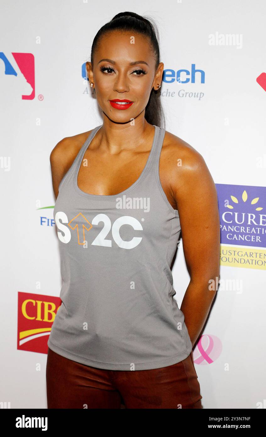 Mel B at the 5th Biennial Stand Up To Cancer held at the Walt Disney ...