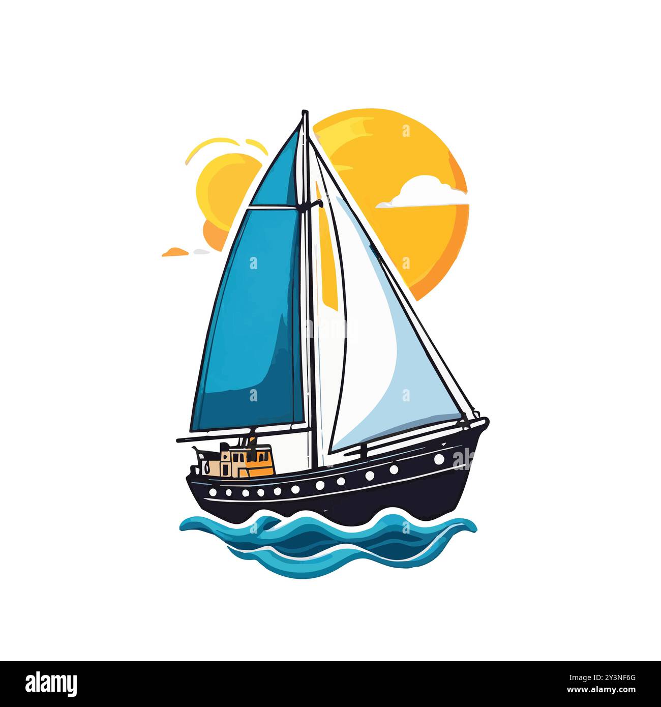 Summer galleon Stock Vector Images - Alamy