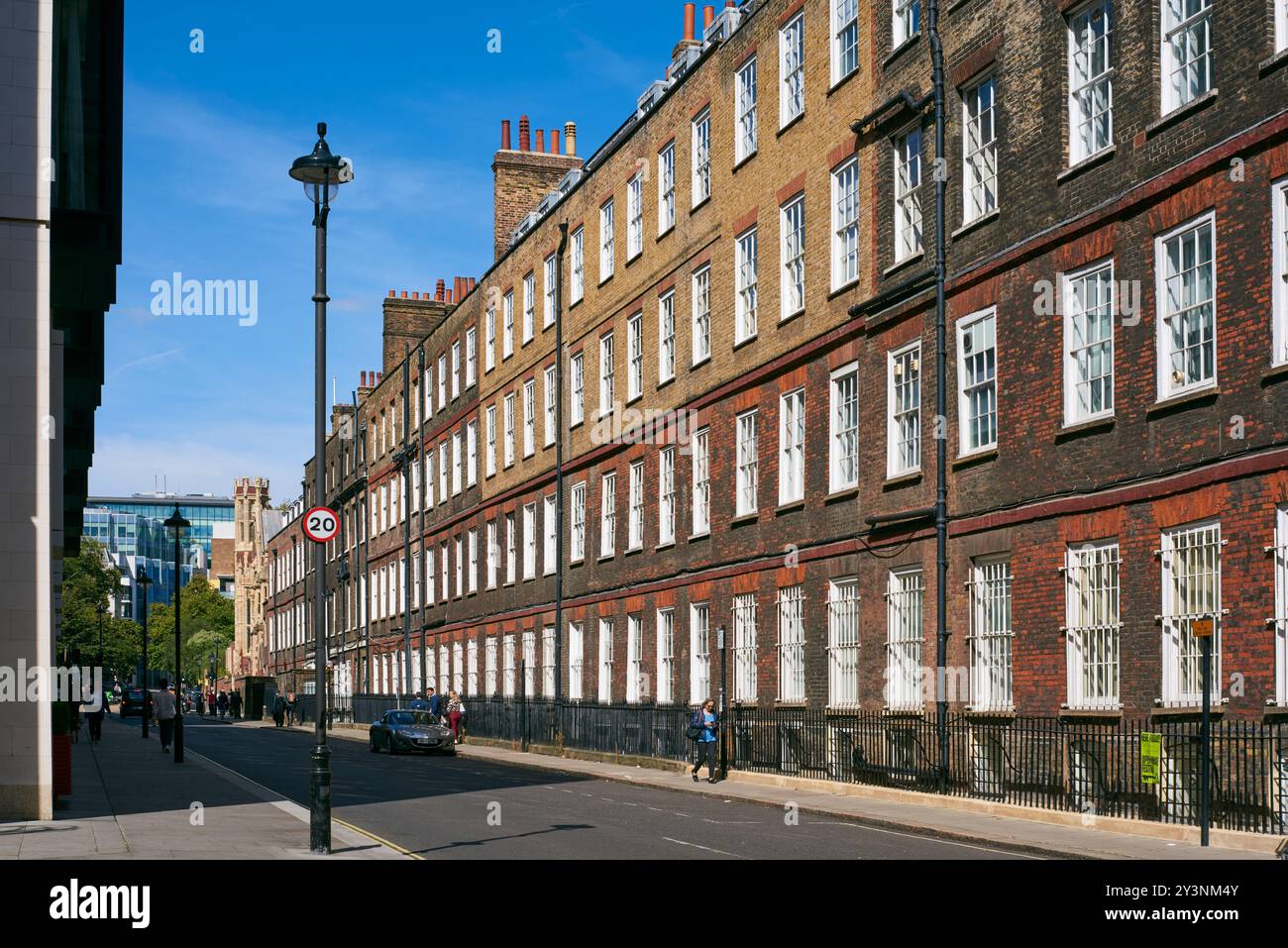 Historic 17th century terrace along Serle Street, Lincoln's Inn Fields ...