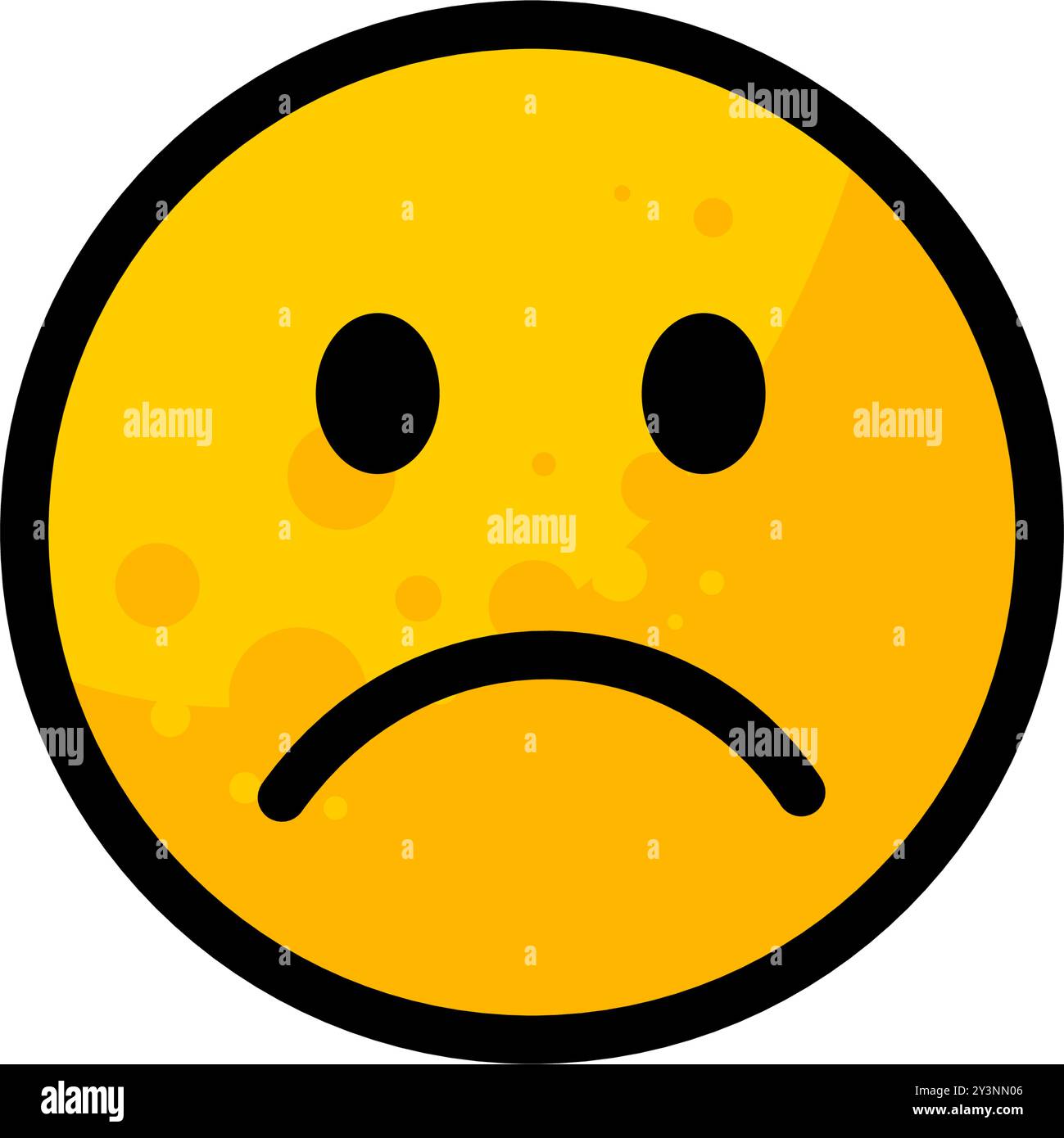 sad face, sadness - emoticon, vector icon Stock Vector Image & Art - Alamy