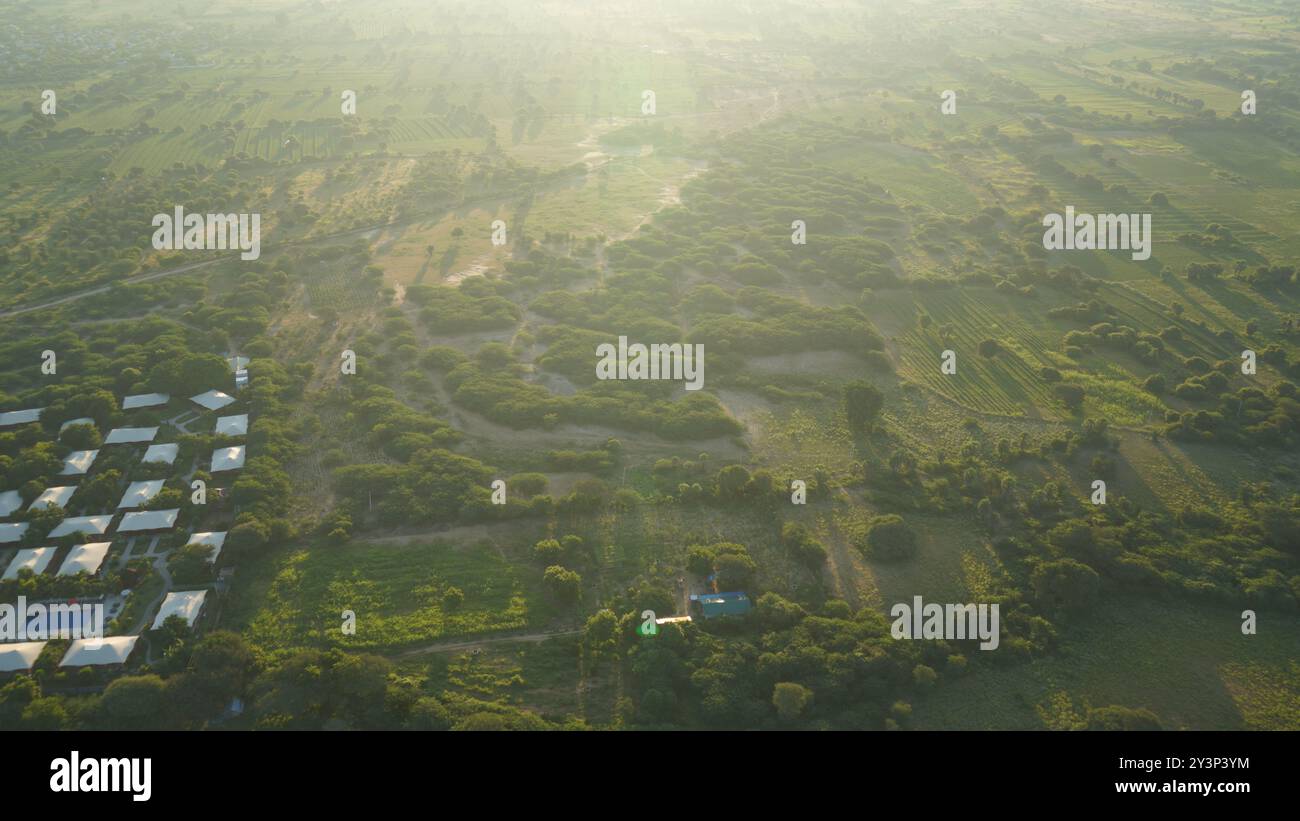 Aerial Majesty: Balloons Over Bagan with Panoramic Views of Ancient ...