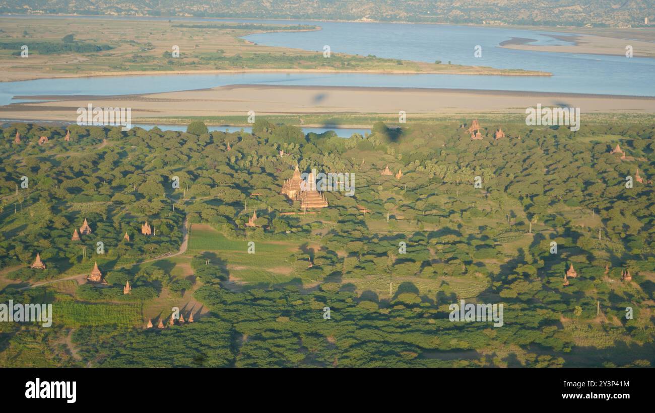 Aerial Majesty: Balloons Over Bagan with Panoramic Views of Ancient ...
