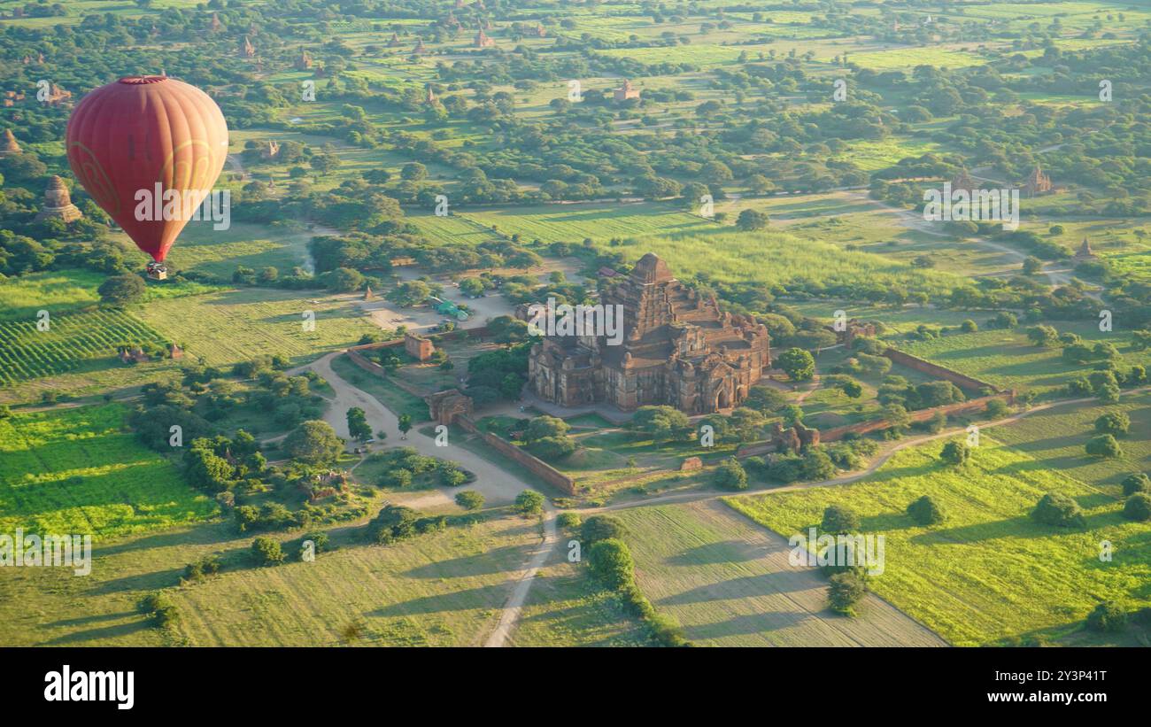 Aerial Majesty: Balloons Over Bagan with Panoramic Views of Ancient ...