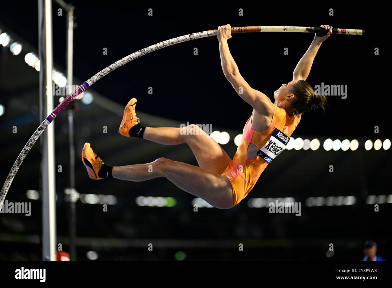 Brussels, Belgium. 14th Sep, 2024. Australian Nina Kennedy pictured in ...