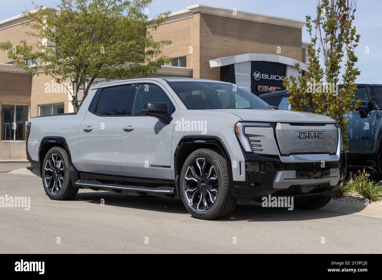 Carmel - September 12, 2024: GMC Sierra EV Denali Edition 1 Electric ...