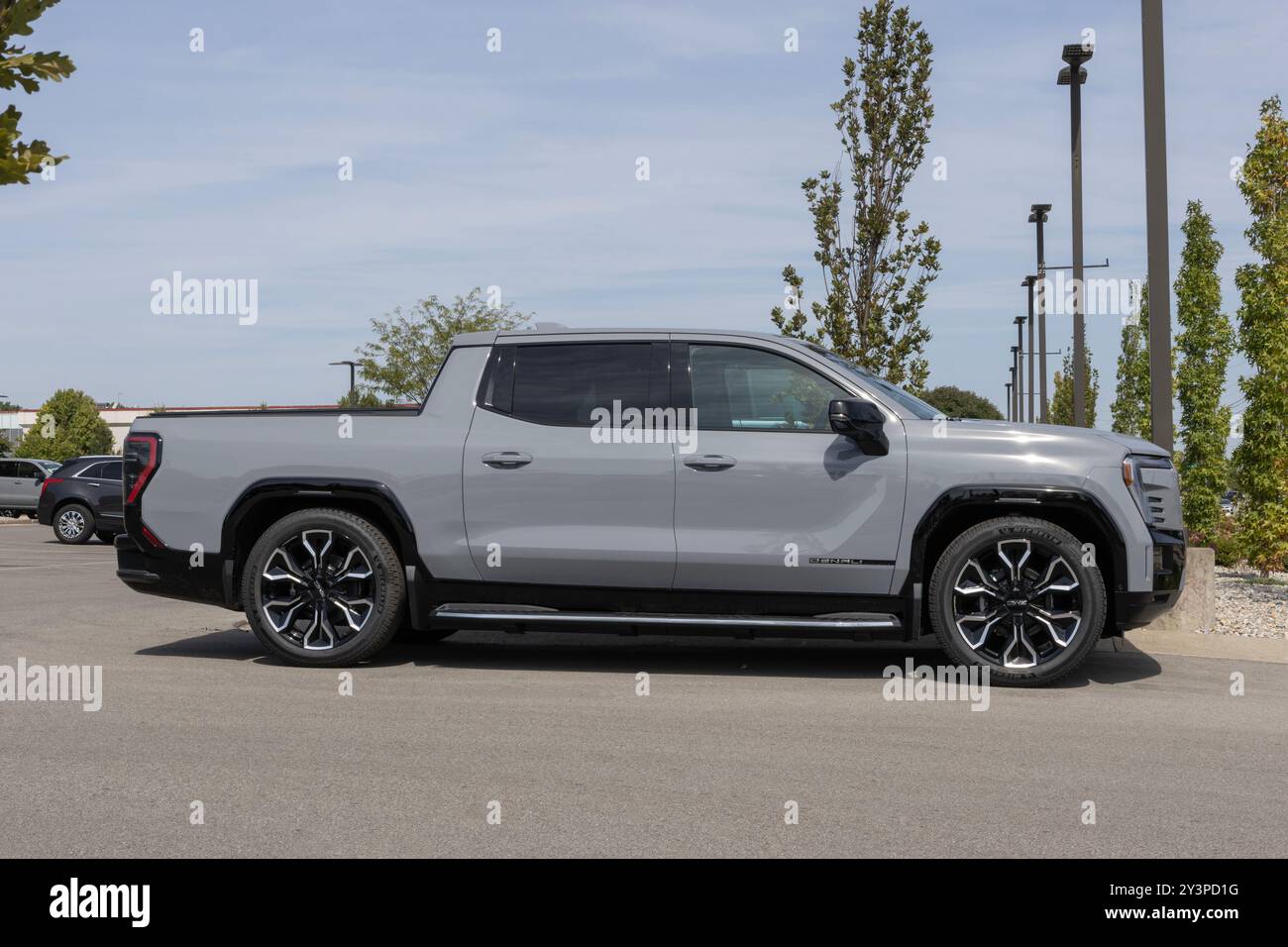 Carmel - September 12, 2024: GMC Sierra EV Denali Edition 1 Electric ...