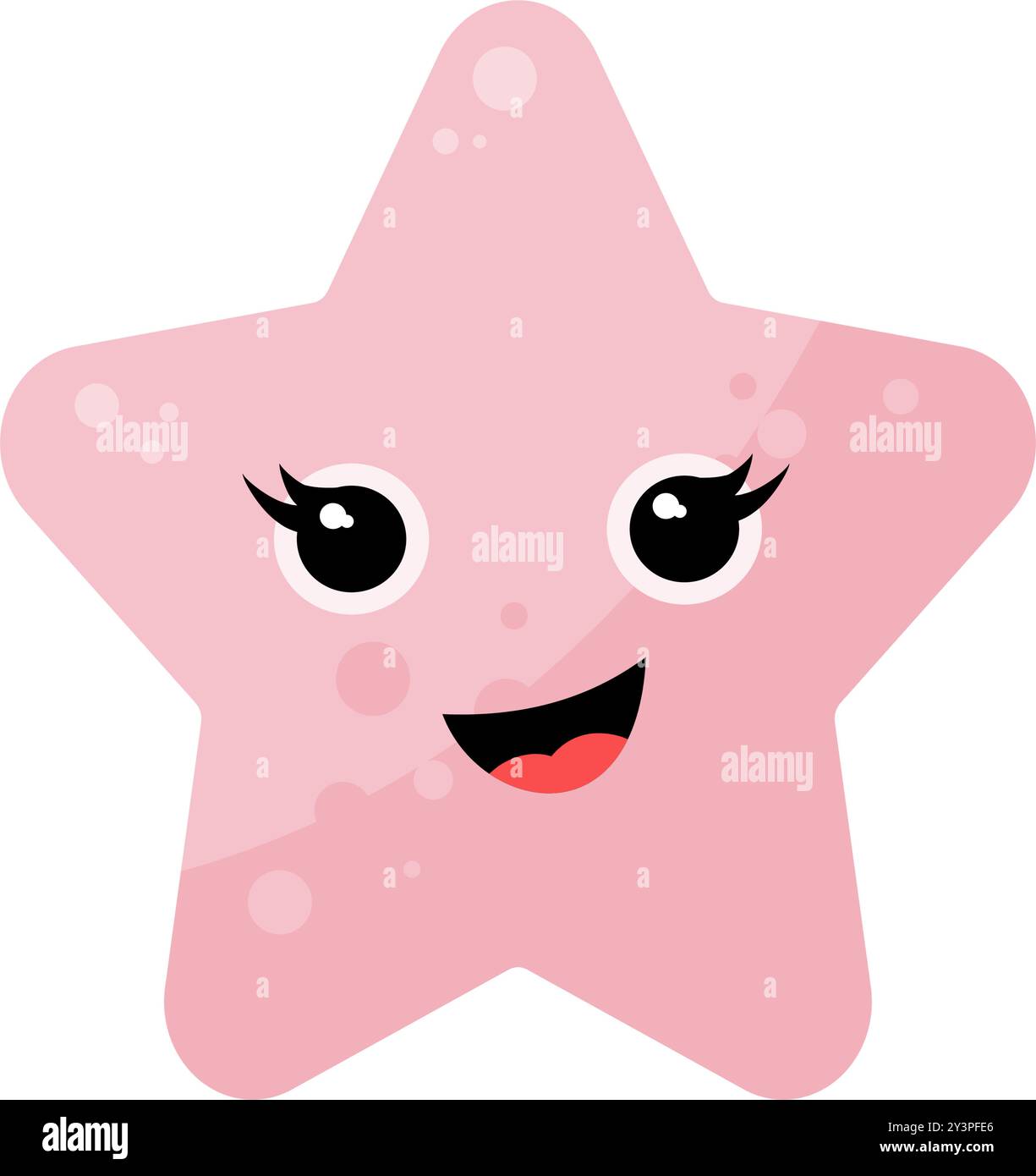 cute kawaii star - vector illustration Stock Vector Image & Art - Alamy