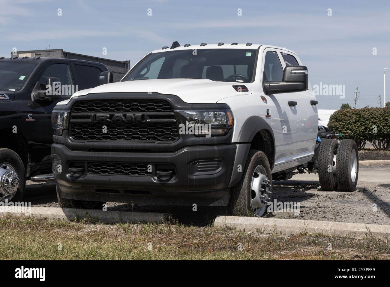 Indianapolis - September 12, 2024: Ram 4500 Chassis Cab Tradesman 4X4 ...