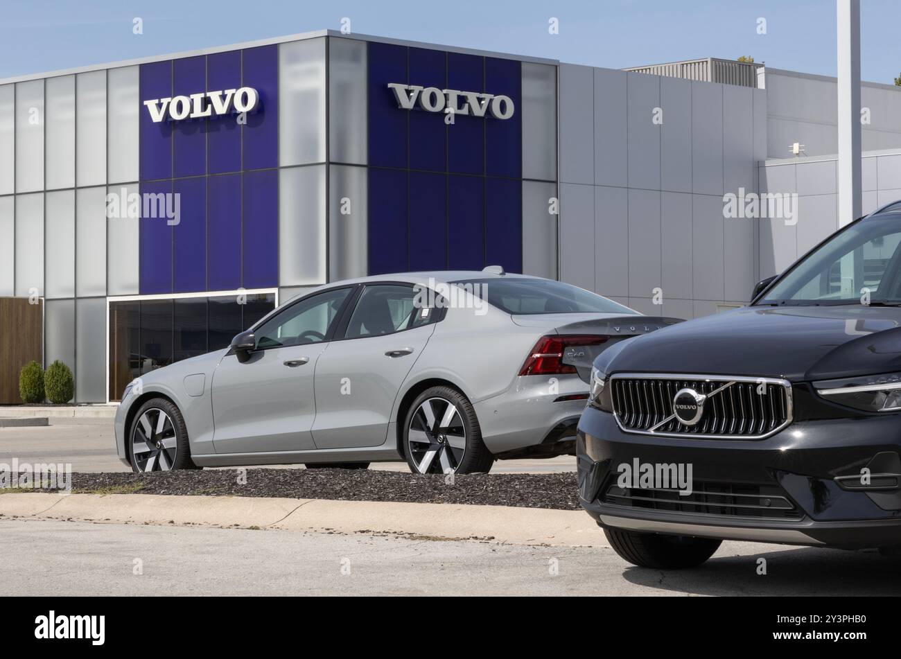 Indianapolis - September 12, 2024: Volvo XC40 and S60 Recharge PHEV ...