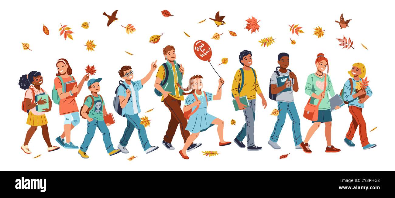 Group students high school Cut Out Stock Images & Pictures - Alamy