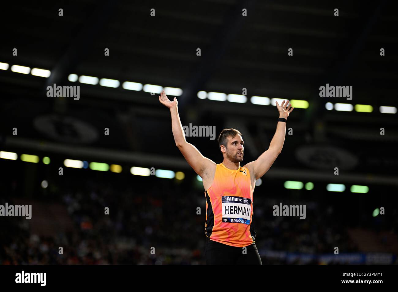 Brussels, Belgium. 14th Sep, 2024. Belgian Timothy Herman pictured ...