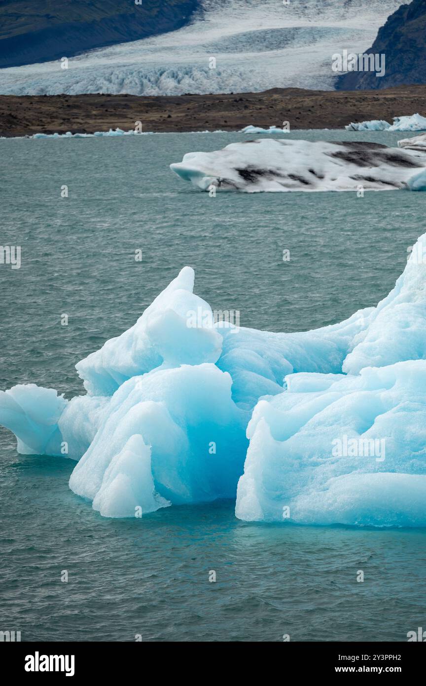 Iceberg is floating in glacier lagoon Jukursarlon Stock Photo - Alamy