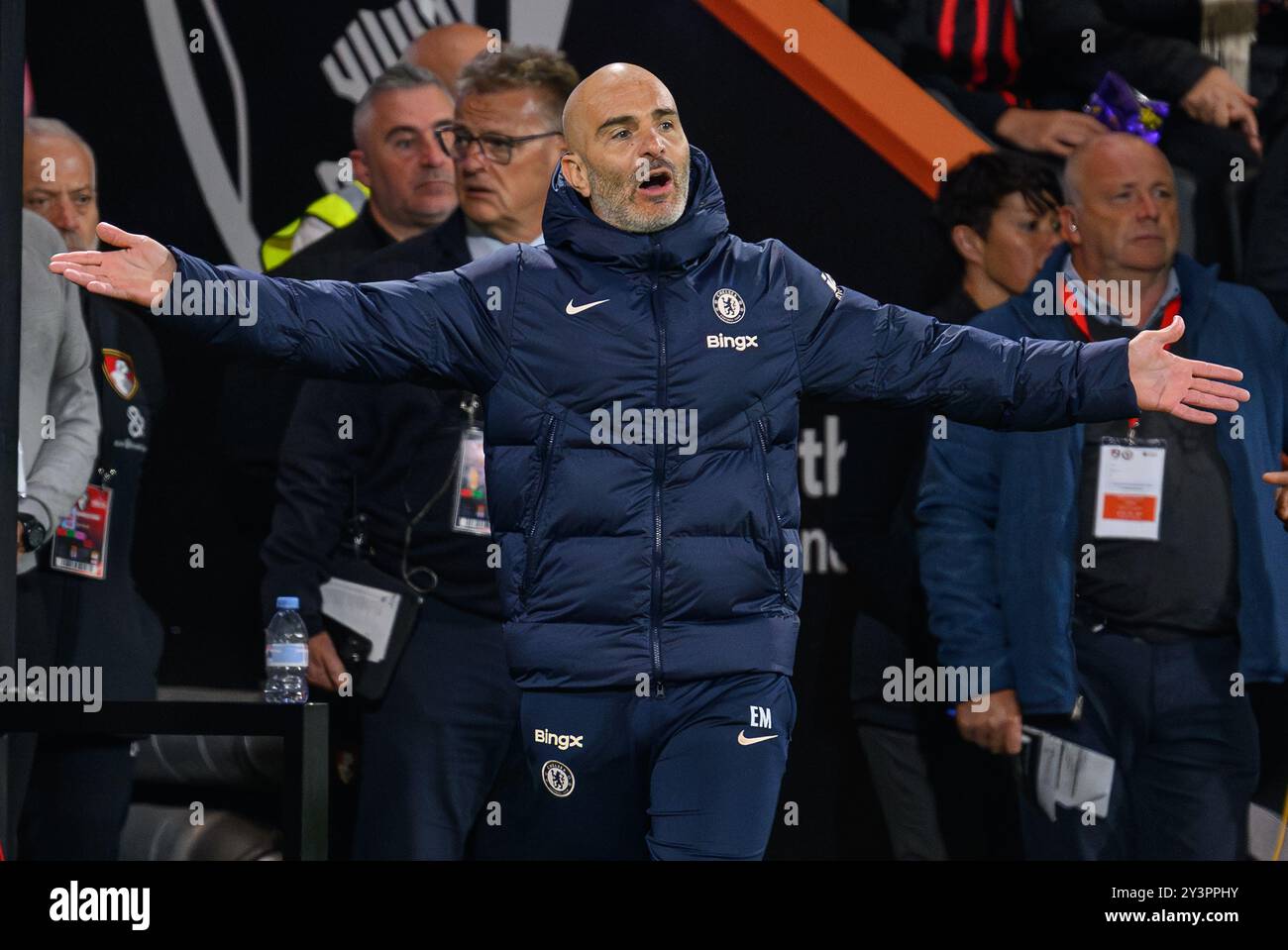 London, UK. 14th Sep, 2024 - AFC Bournemouth v Chelsea - Premier League ...