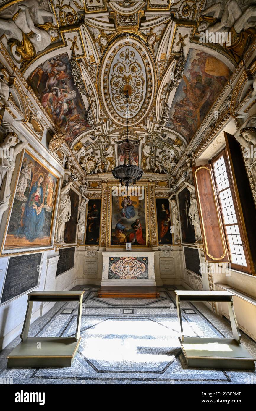 Rome, Italy - Sep 2, 2023: Ancient statues on display of Capitoline ...